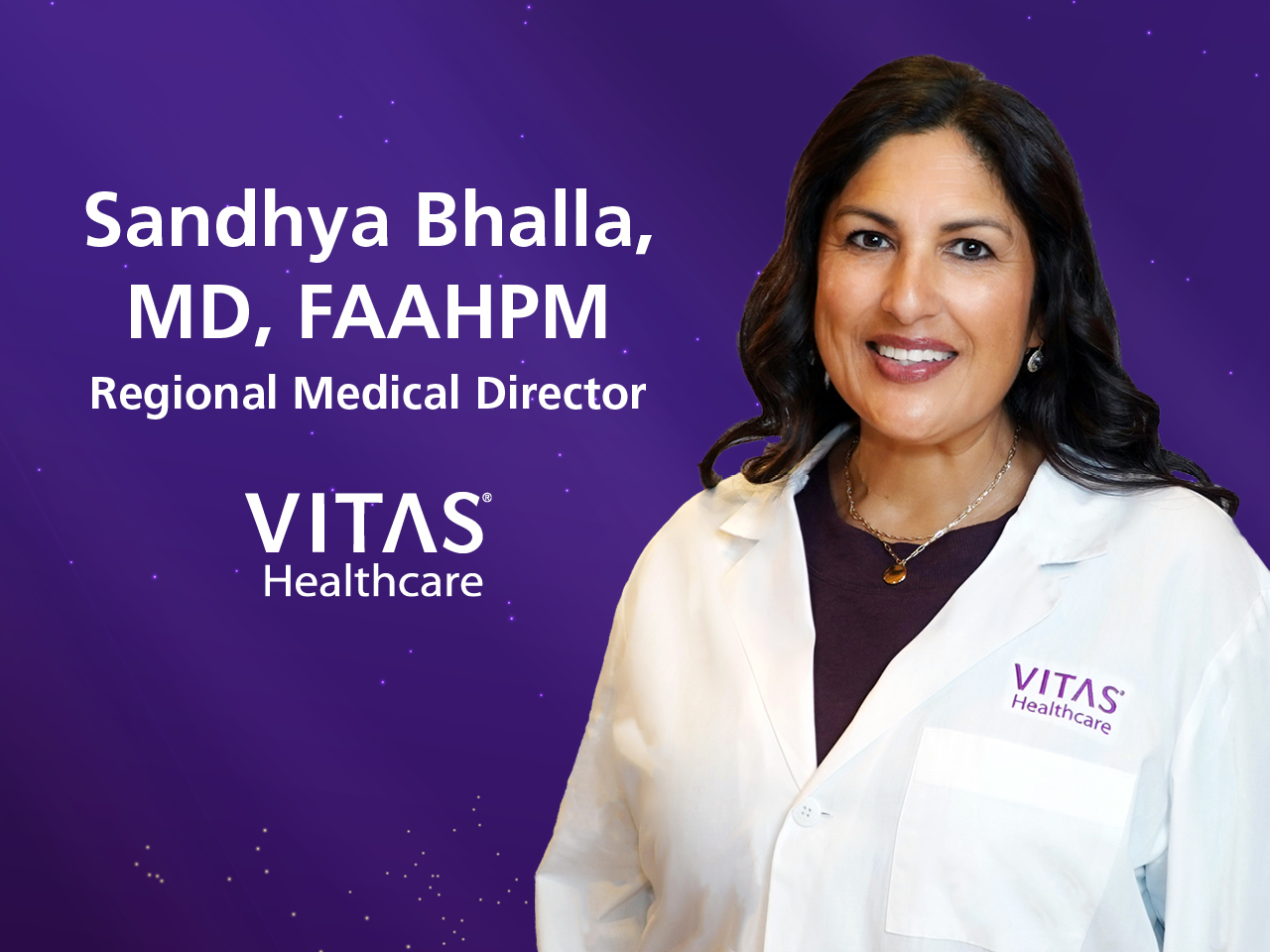 VITAS Regional Medical Director Earns AAHPM Fellow Status | VITAS ...