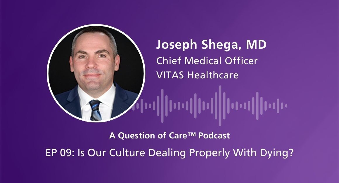 Dr. Joseph Shega Talks Normalizing Death and Making Hospice Better on ...