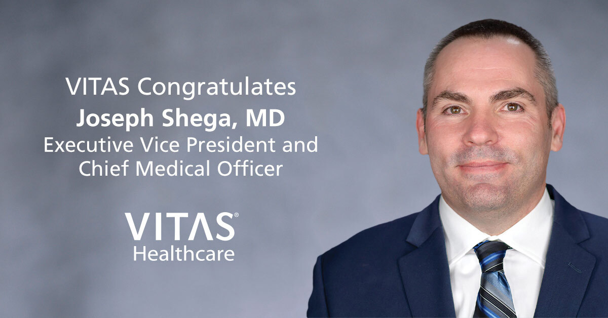 VITAS Promotes Chief Medical Officer Joseph Shega, MD, to Executive ...