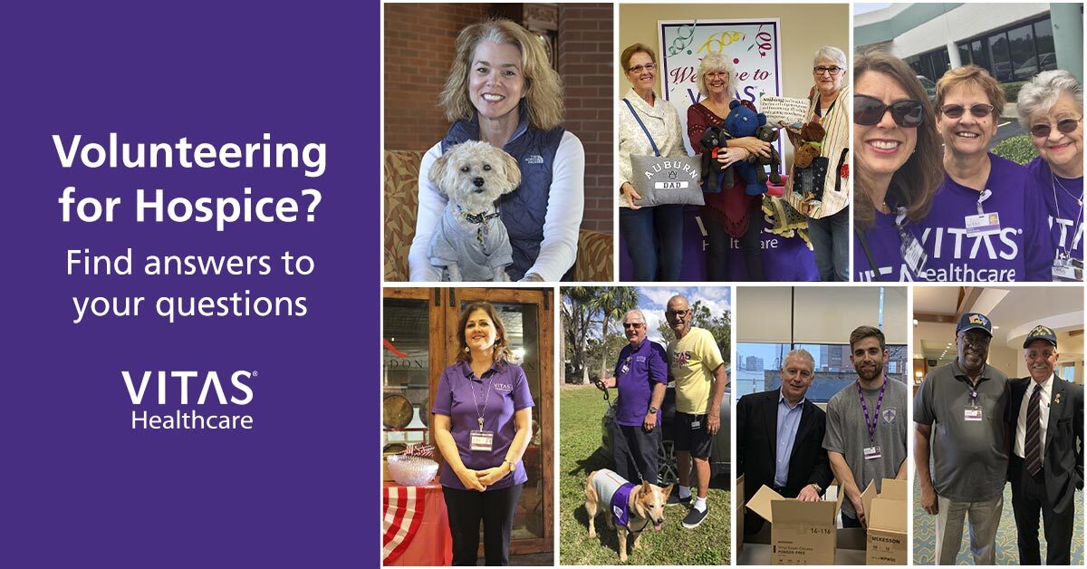 FAQs for VITAS Volunteers | VITAS Healthcare